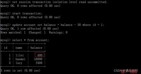 非常详细，轻松帮助你深入理解mysql事务隔离级别与锁机制数据库事务隔离锁机制 Csdn博客