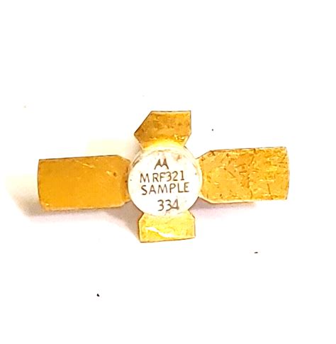 Mrf321 Rf Power Transistor 200500 Mhz Wideband Largesignal Driver