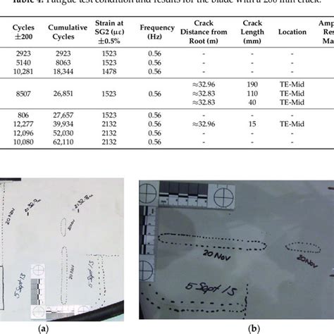 Pdf Full Scale Fatigue Testing Of A Wind Turbine Blade In Flapwise Direction And Examining The