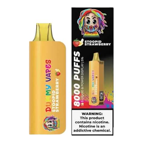 Dummy Vapes 8000 Puffs Disposable Vape 101distributorsga