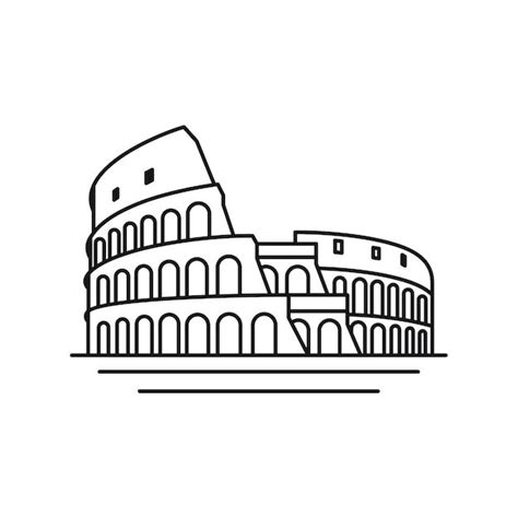 How To Draw The Colosseum Step By Step Drawing Guide By Kingtutorial
