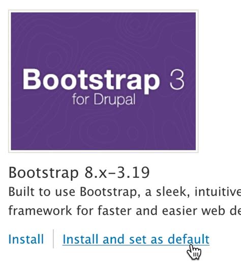 getting started with bootstrap in drupal 8 webwash