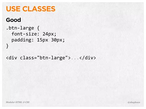 Modular Html And Css Workshop Ppt