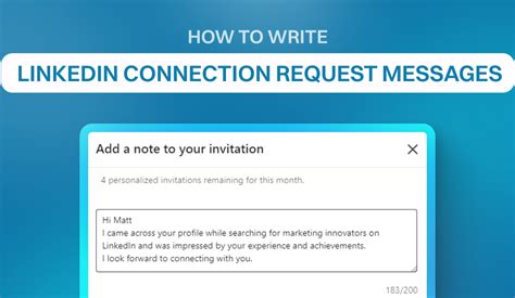 6 Steps To Write A LinkedIn Connection Request Message With Templates Grow Your Personal