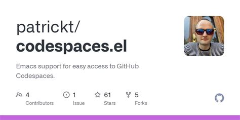 Codespacesel Easy Access To Github Codespaces From Within Emacs R