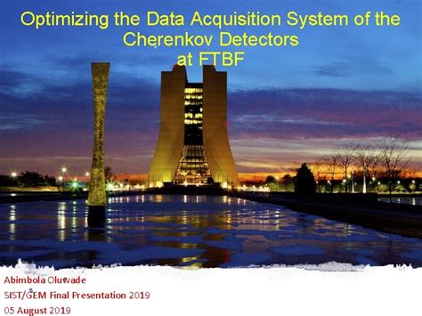 Optimizing The Data Acquisition System Of The Cherenkov