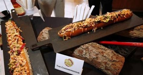 추몽구스 추신수 이름 딴 한국식 바베큐 샌드위치 무려 60센치