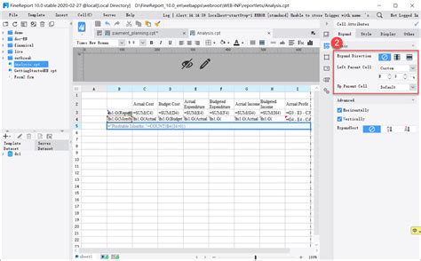 Detailed Report Finereport Help Document