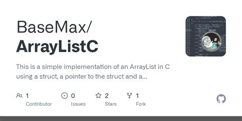 Github Basemaxarraylistc This Is A Simple Implementation Of An