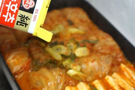 김치찜 레시피 목살김치찜 돼지고기 김치말이찜