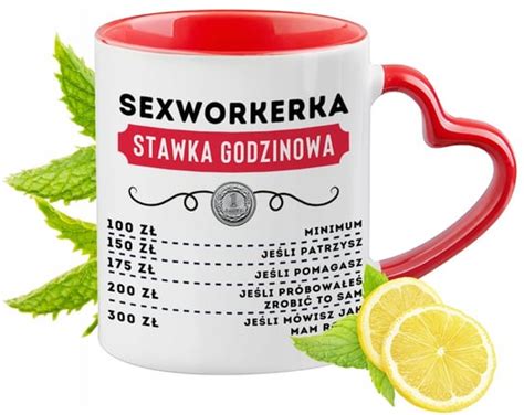Kubek Czerwony Z Uszkiem W Kszta Cie Serca Dla Sexworkerki Na Prezent Polidraw Sklep Empik Com