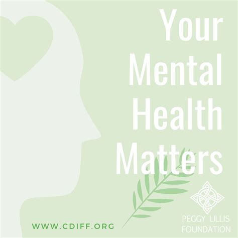 How To Help C Diff Patients With Mental Health Peggy Lillis Foundation Posted On The Topic