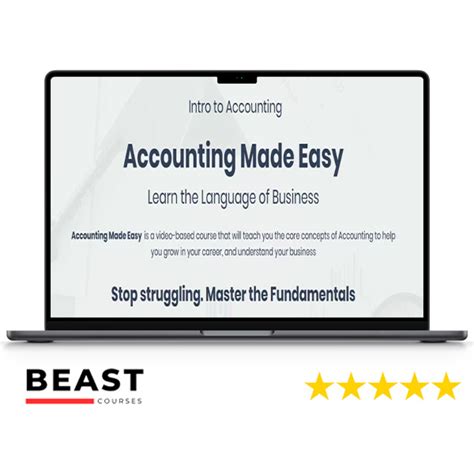 Josh Aharonoff Accounting Made Easy Beast Courses