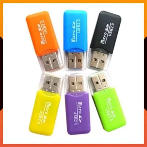 Jual COD CARD READER 1 SLOT CARD READER MICRO SD PEMBACA KARTU MEMORI Shopee Indonesia