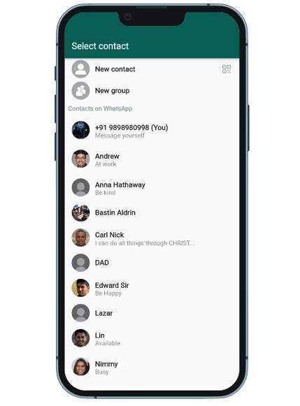 A Flutter Project For Whatsapp Chat Screen Ui