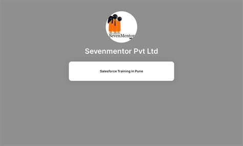 sevenmentor pvt ltd s flowpage