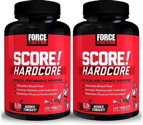 Force Factor Score Xxl Nitric Oxide Booster Supplement For