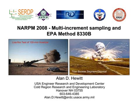 Pdf Multi Increment Sampling And Epa Method 8330b