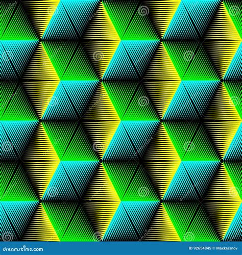 Seamless Cube Pattern Abstract Wrapping Background Stock Vector Illustration Of Line Design