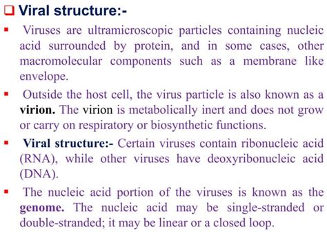 Unit I Structure Symmetry Cultivation Of Viruses Ppt Pptx