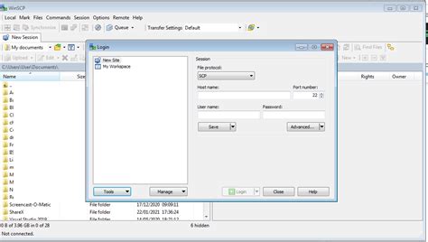 How Do I Get Winscp To Connect To An Ssh Server With A Private Key That