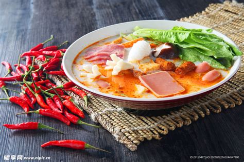 麻辣烫串串香 摄影图 传统美食 餐饮美食 摄影图库 昵图网