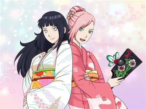 Cherryflowersakuraharuno N N Sakura And Hinata R N R N R