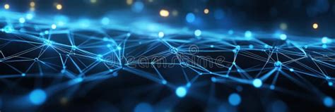 Futuristic Digital Network Concept Featuring Layered Paper Cut Style With Interconnected Nodes