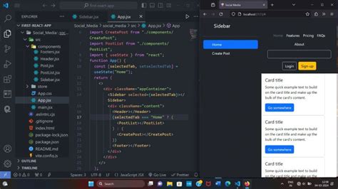 Day 17 Of 30 Days React Learning Challenge Creating A Social Media Website Rupam Bhadra