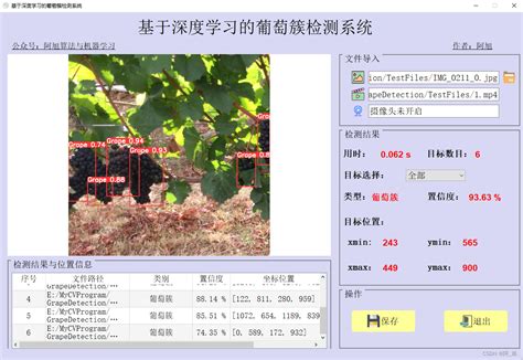 基于yolov8深度学习的葡萄簇目标检测系统【python源码pyqt5界面数据集训练代码】目标检测、深度学习实战葡萄目标检测 Csdn博客