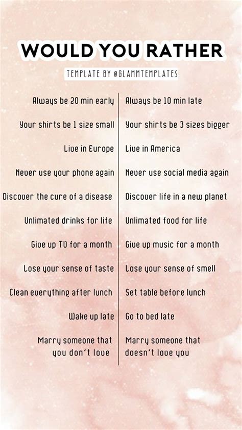 Would You Rather A Fun And Interactive Game Would You Rather List