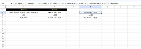Split Count And Group Equal Values In The Same Cell In Google Sheets Stack Overflow