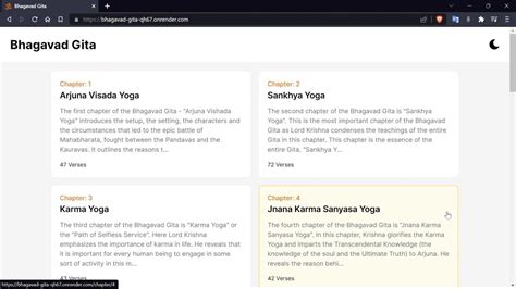 Ashok Khandhar On Linkedin Bhagavadgita Webapp Nodejs Express Ejs