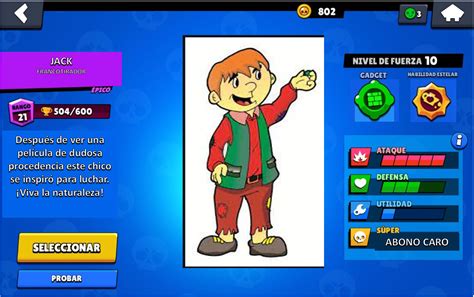 Jack Para Brawl Stars