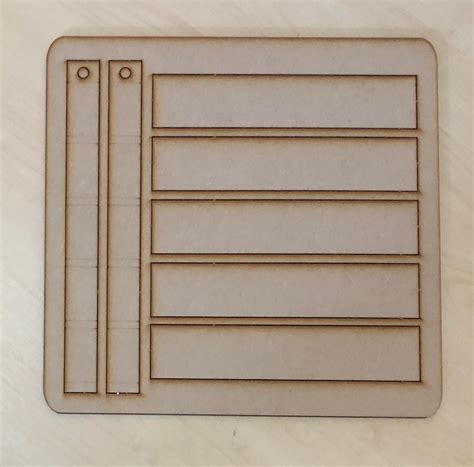 Rectangle Pallet Art Mdf Kit Dreamees