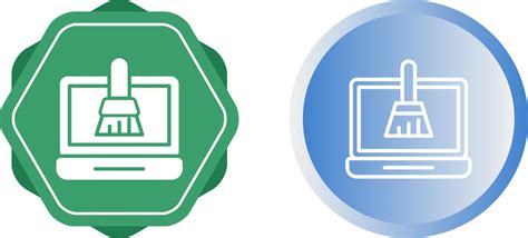 Disk Cleanup Vector Icon Vector Art At Vecteezy