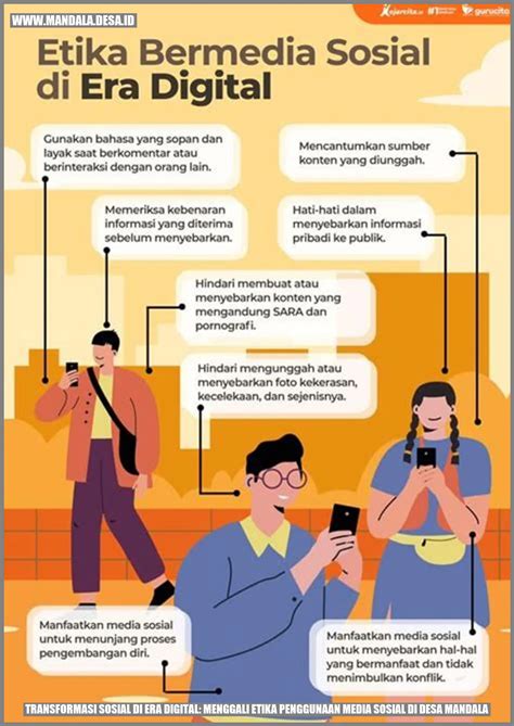 Transformasi Sosial Di Era Digital Menggali Etika Penggunaan Media