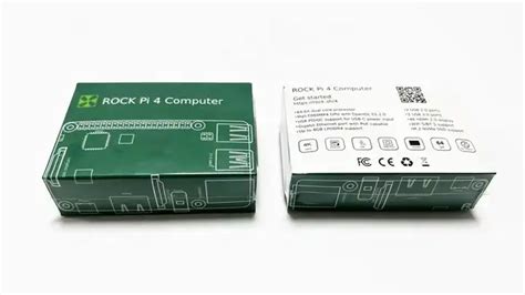ROCK PI 4 Model B 4GB LPDDR4 32GB EMMC Rockchip RK3399 64bit Hexa Core Development Board WiFi
