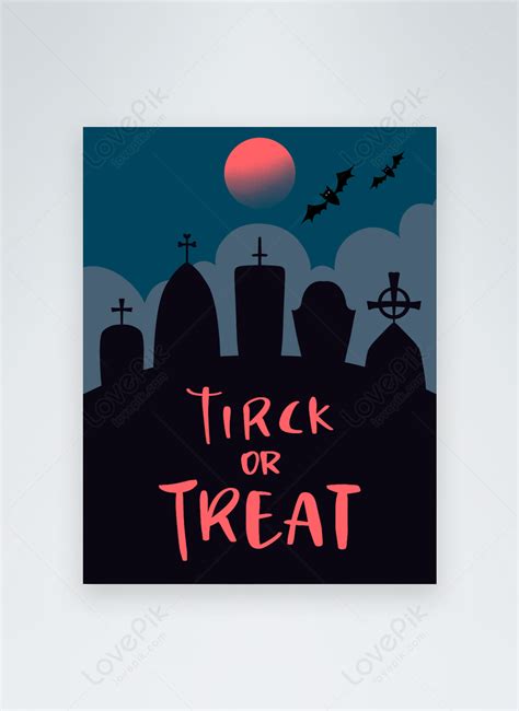 간단한 할로윈 인사말 카드 이미지 사진 465550596 무료 다운로드