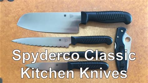 스파이더코 클래식 주방칼산토쿠 유틸리티 페어링 빵칼 Youtube