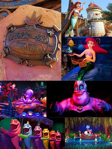 Under The Sea The Journey Of The Little Mermaid Disneyland Magic