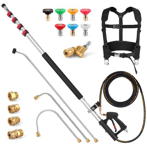 24 Ft Telescoping Pressure Washer Wand