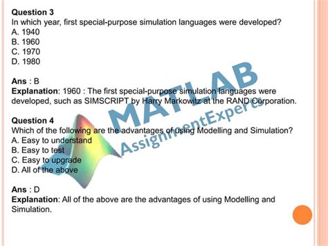 Modelling Simulation Assignment Help PPT