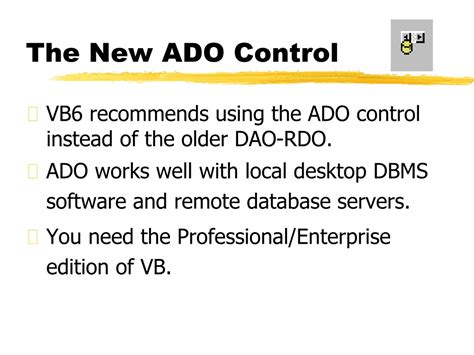 Ppt Data Access Controls Dao And Ado Powerpoint Presentation Free Download Id8713773