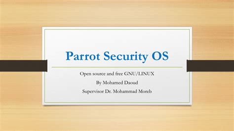 PDF Parrot Security OS The AnonSurf Tool