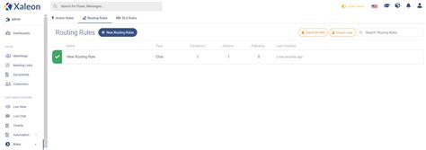 Routing Rules