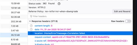 Bug Using Aad B2c In Aspnetcore 30 Behind Azure Frontdoor Results In Login Exception No