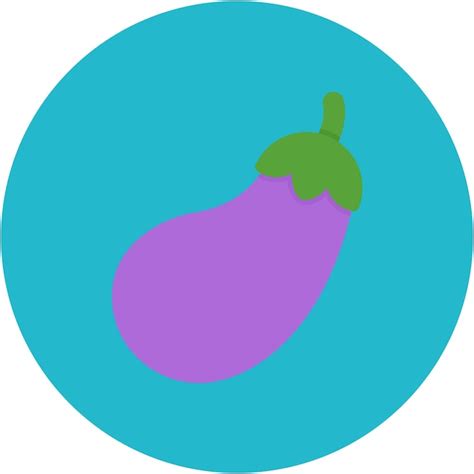 Premium Vector Eggplant Vector Illustration Style
