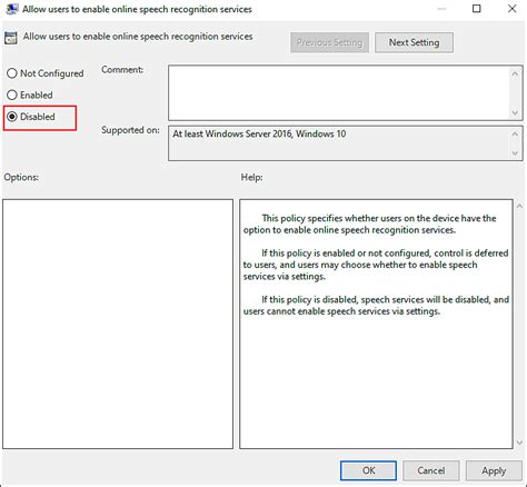 How To Enable Or Disable Online Speech Recognition In Windows 10 Saint