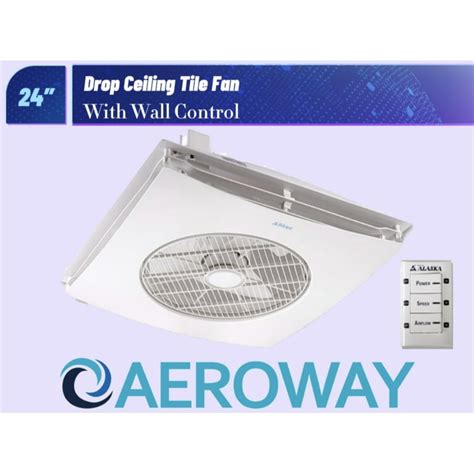 Drop Grid Ceiling Exhaust Fan Shelly Lighting